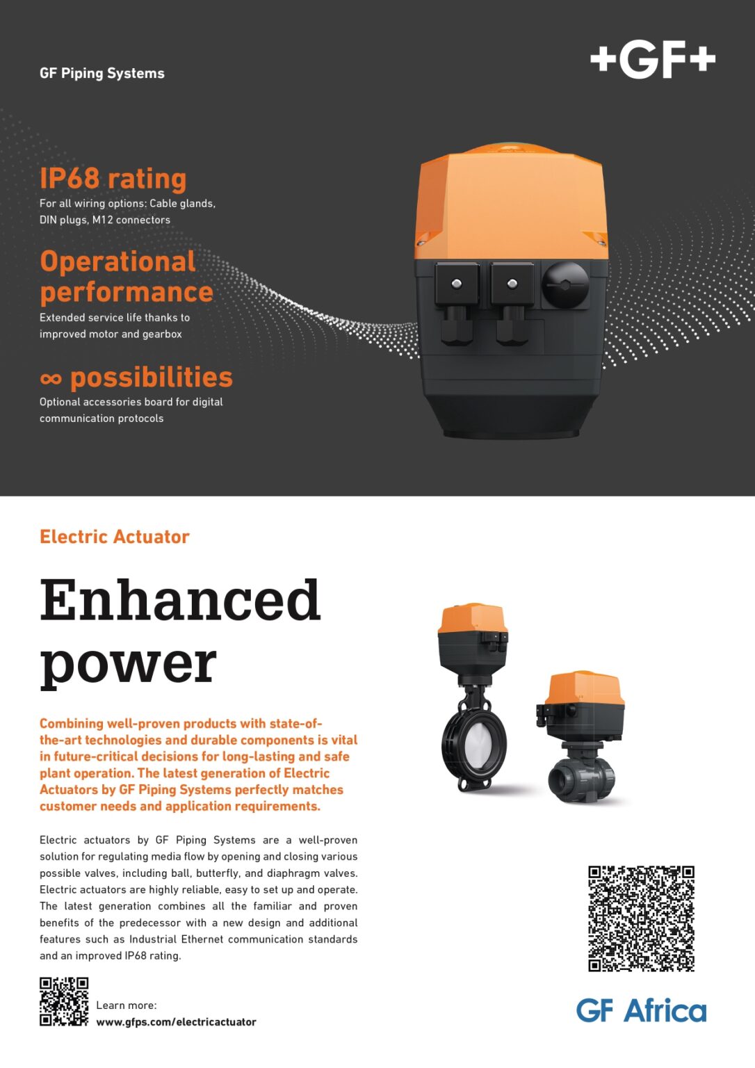 Enhanced Power with the new Electric Actuator – GF Africa