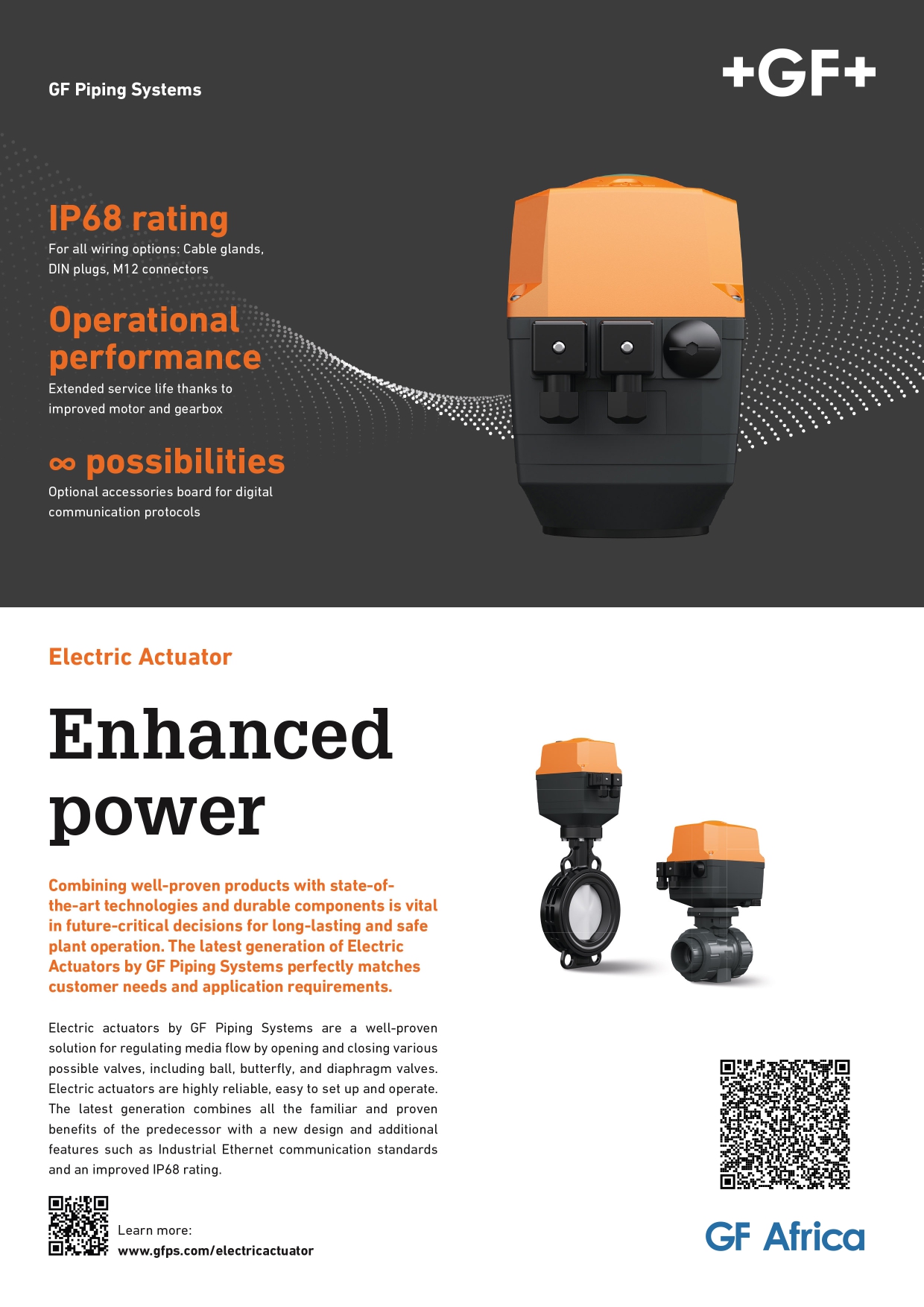 Enhanced Power with the new Electric Actuator – GF Africa